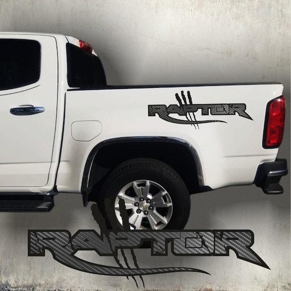 Wrap Raptor Vinyl Decal Sticker Carbon Fiber set - Etsy