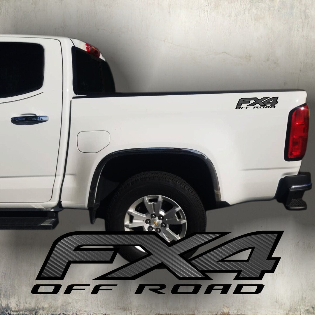 Fx4 off Road Decal Sticker Fiber Carbon, Truck Ford SET - Etsy