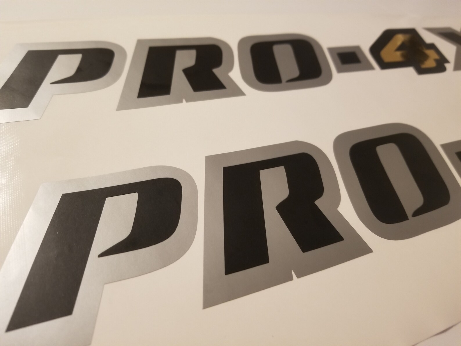 PRO 4X decal sticker cut vinyl truck 18 x 3 | Etsy