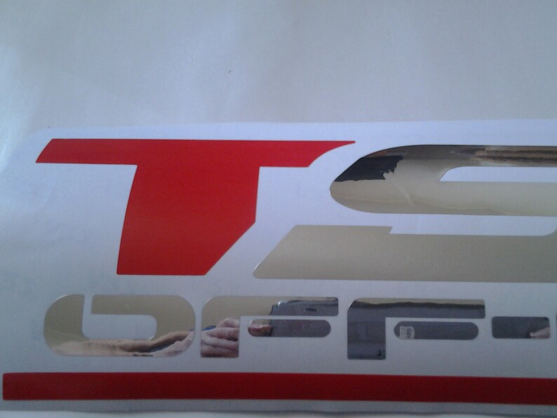 TOYOTA Tss off road stickers decal chromo 16 x | Etsy