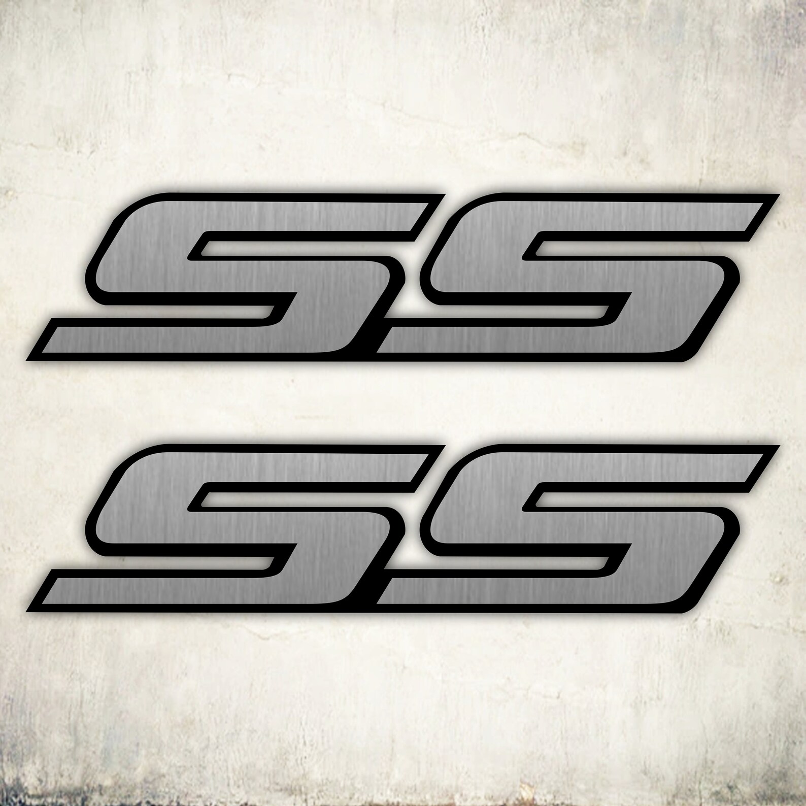 Camaro SS Stickers Decal, Edition Special Chromo Brushed SET - Etsy