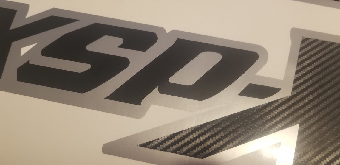 XSP-X Toyota Decal Stickers Fiber Carbon Truck set - Etsy