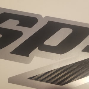 XSP-X Toyota Decal Stickers, Fiber Carbon Truck (set) - Etsy