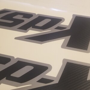 XSP-X Toyota Decal Stickers, Fiber Carbon Truck (set) - Etsy