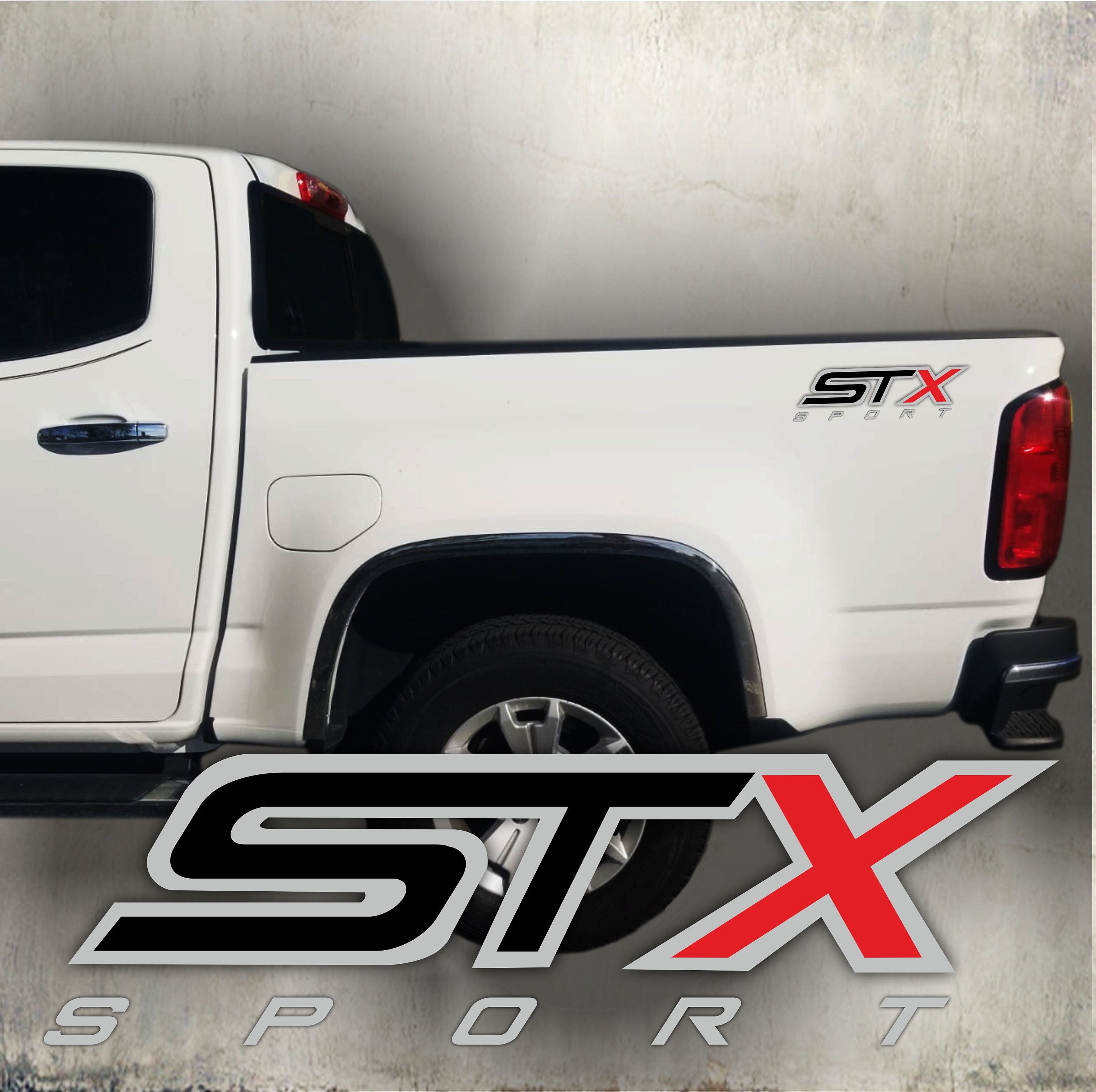 STX Sport Decal Stickers Flat Black Silverado Truck Chevrolet - Etsy