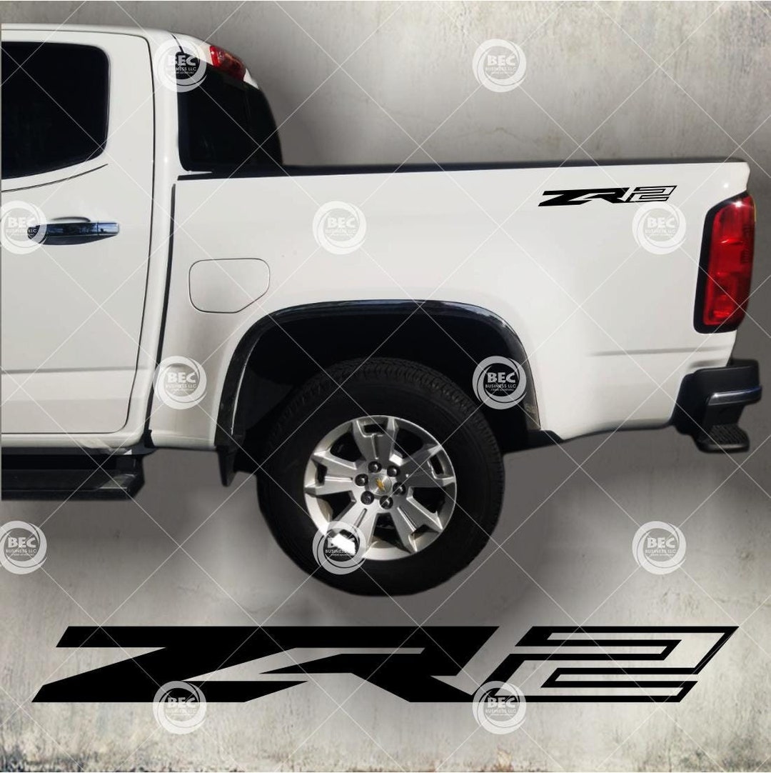 ZR2 Decals Sticker Black Matte and Truck, Colorado - Etsy