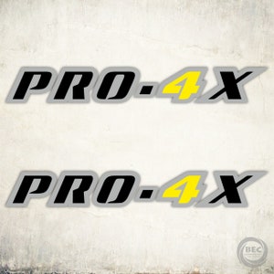 PRO 4X Decal Sticker 18" SET Truck Cut Vinyl TOYOTA - Etsy