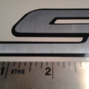 Camaro SS Stickers Decal, Edition Special Chromo Brushed (SET) - Etsy