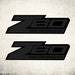 Z60 High Performance, Chevy Silverado Decals Sticker Black Matte (set ...