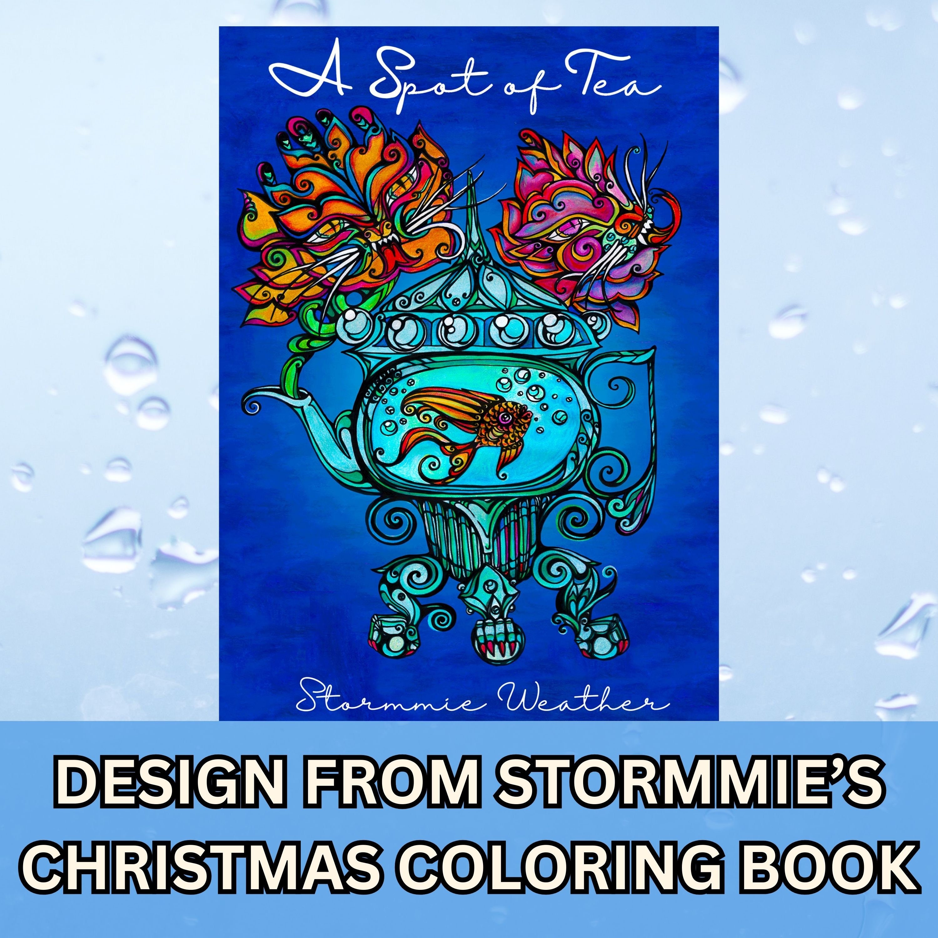 Teacup Color Page Digital Instant Download, Printable, PDF, Stress ...