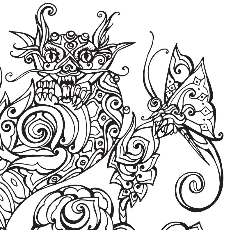 Coiling Dragons - Etsy