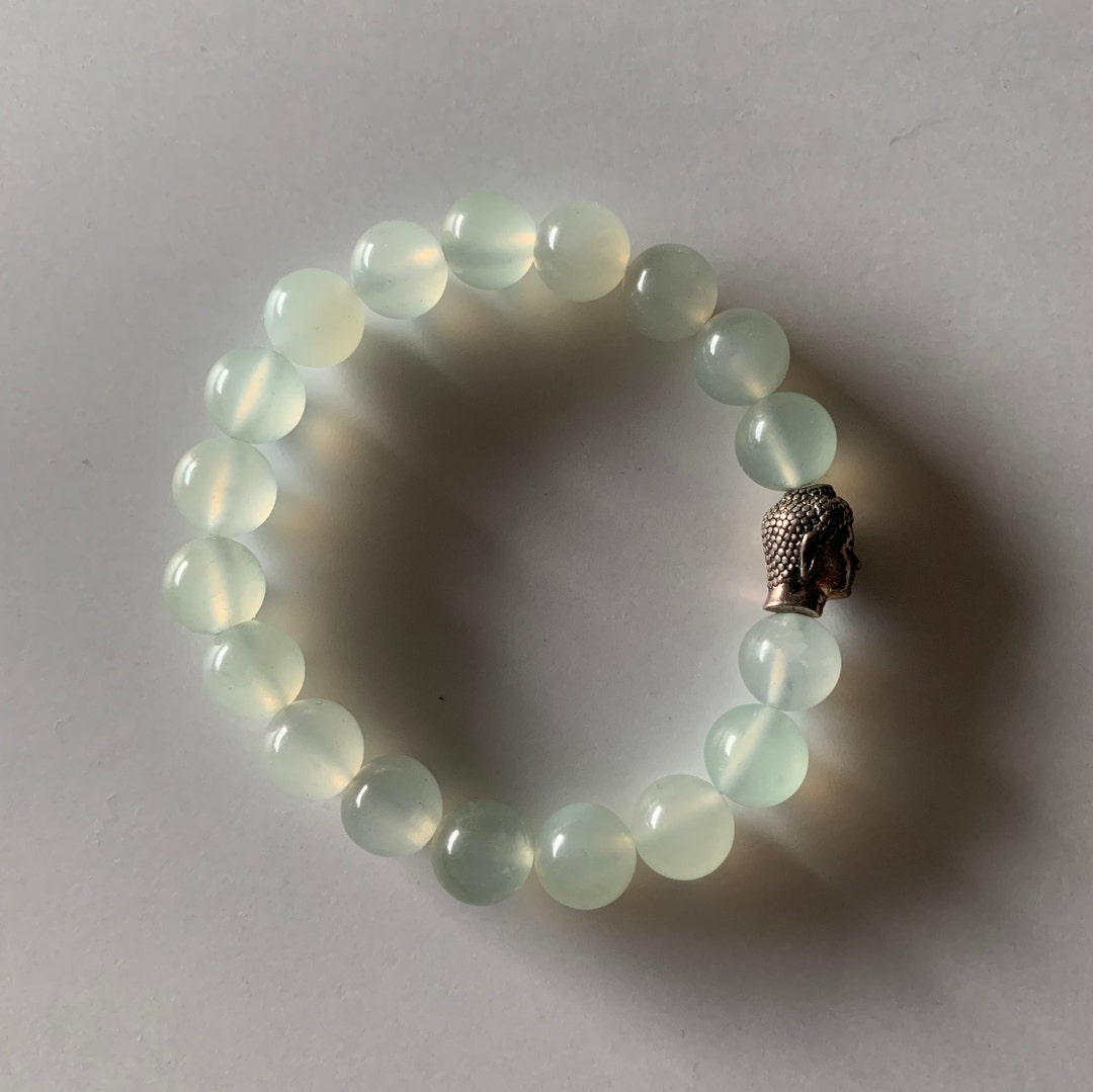 Serpentine Jade Mala Bracelet - Etsy