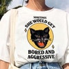 French Cafe Cat Print, Retro Drink Poster, Cowboy Cat Coffee Posters ...