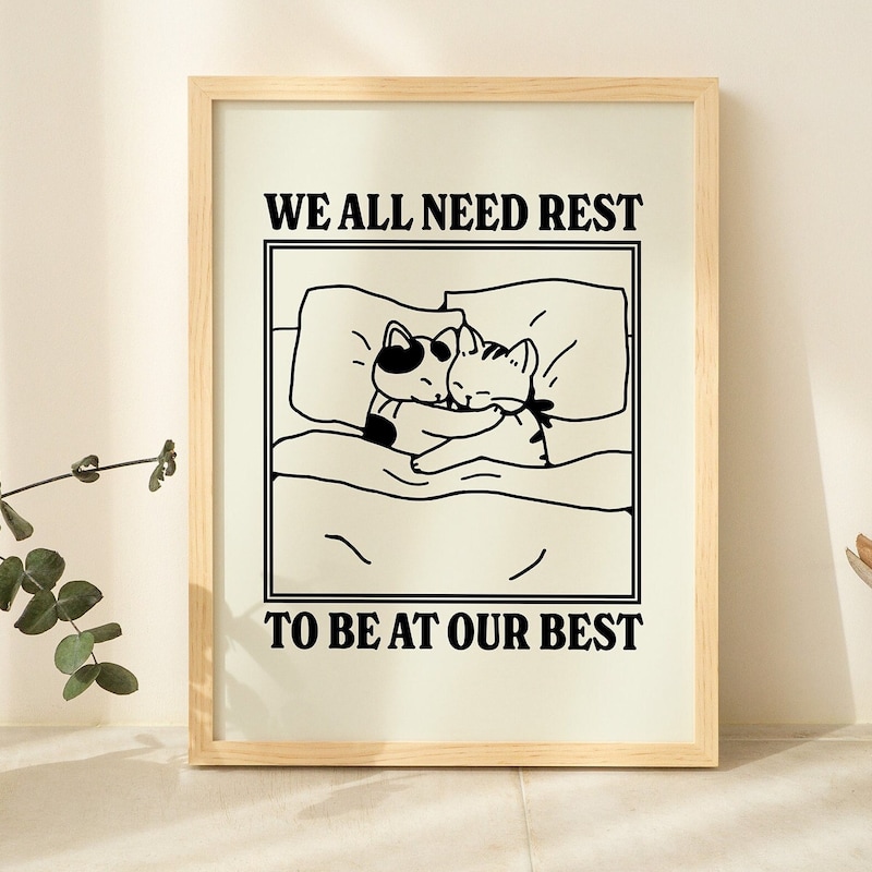 Cat Poster - Etsy