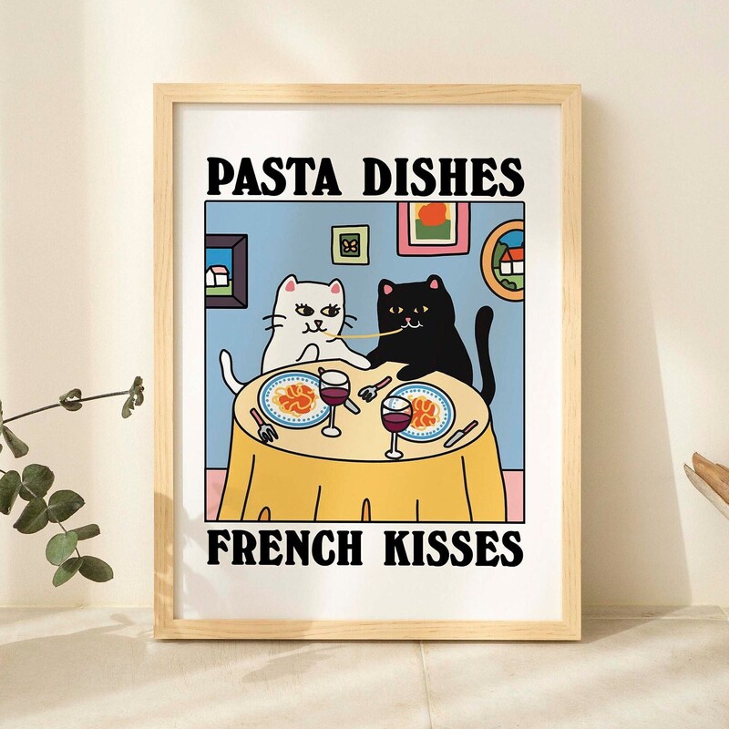 Pasta Poster - Etsy