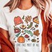 Fall Shirts for Women, Fall Favorites Tee, Women's Thanksgiving Shirt ...