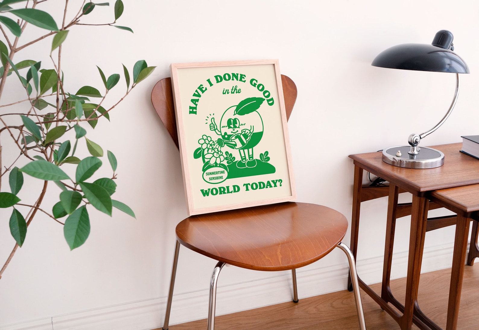 Retro Quote Art Print Vintage Illustration Poster Trendy 70s - Etsy