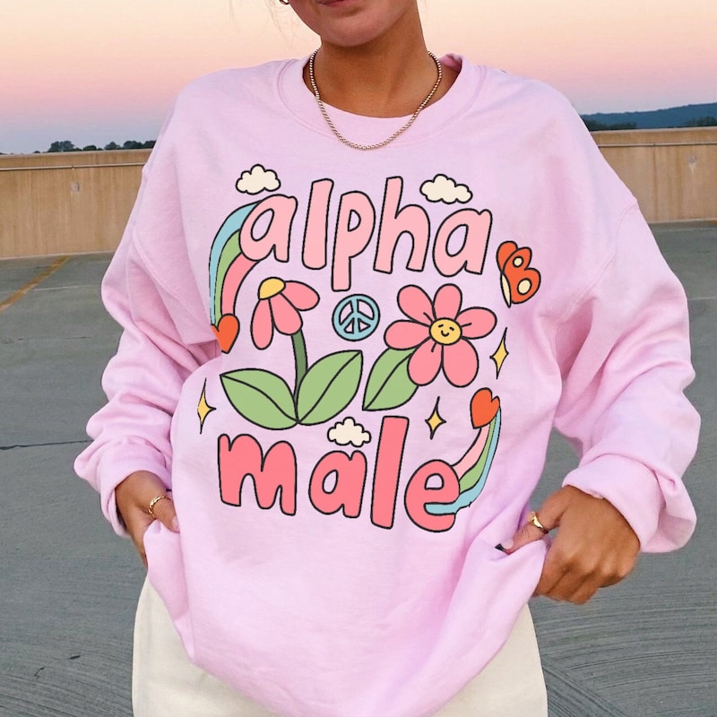 Alpha Male Sweatshirts - Etsy UK