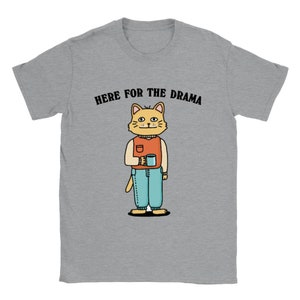 Funny Graphic Tee, Cat Meme T Shirt, Punny Unisex Tee, Offensive T ...