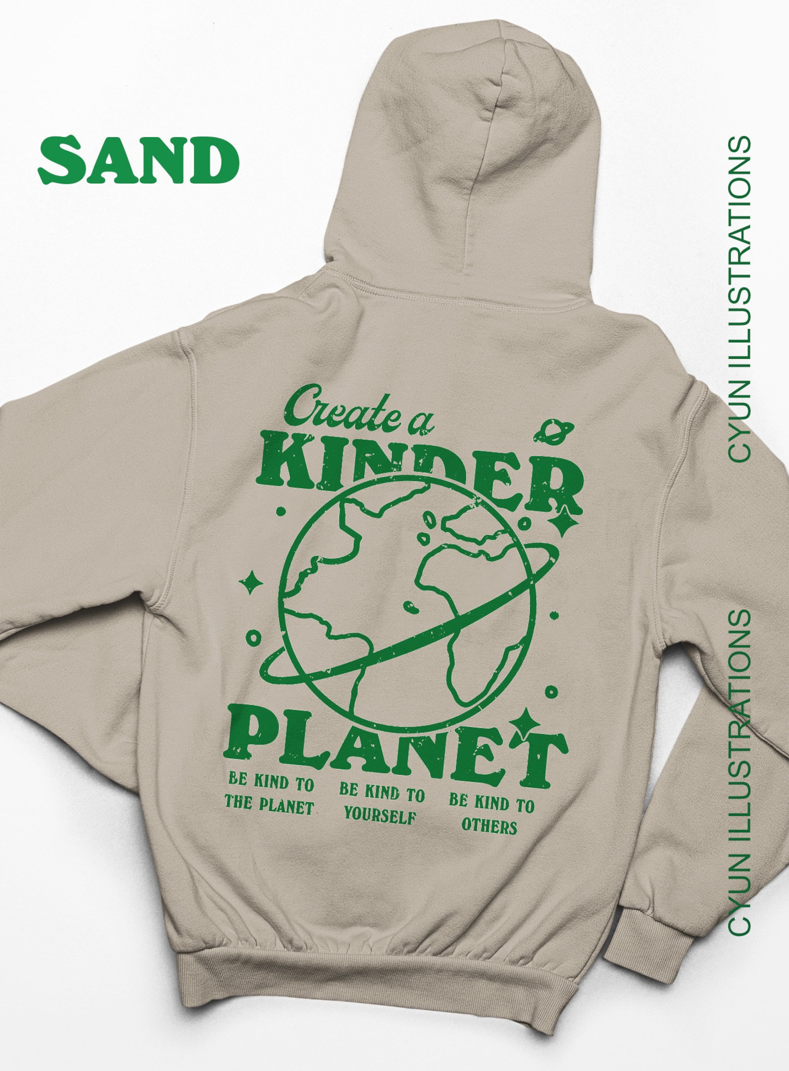 Kind Planet Hoodie Trendy Vintage Style Hoodie Kinder Planet - Etsy