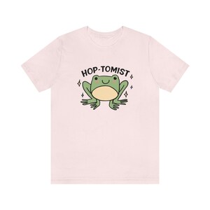 Retro Frog Tshirt, Funny Hop-tomist Froggy Shirt, Cottagecore Frog Tee ...