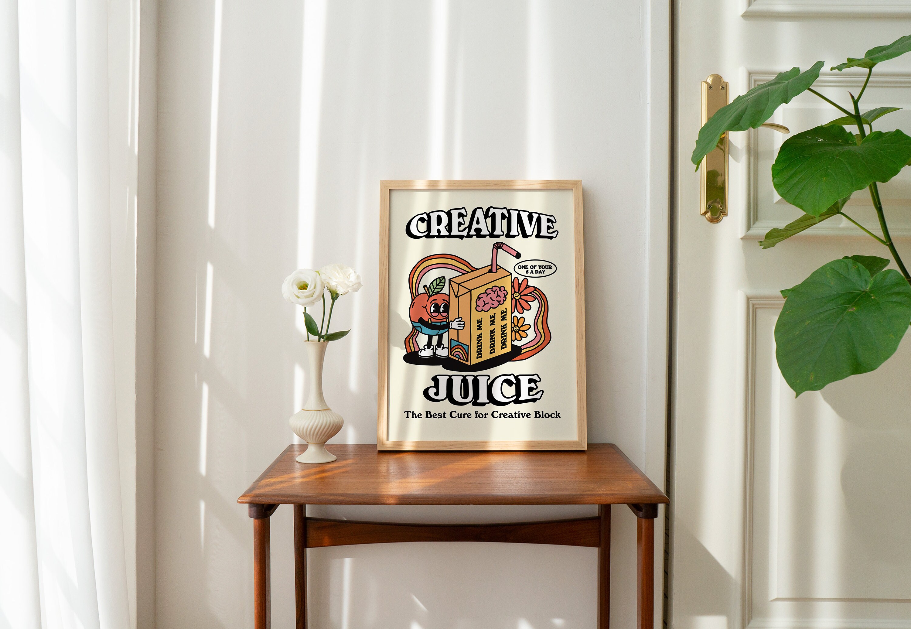 Creative Juice Wall Print Cute Quote Digital Download Print - Etsy