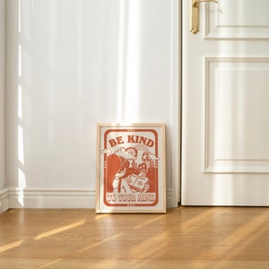 Quote Wall Print, Retro Illustration, Vintage Digital Art, Wall Decor ...