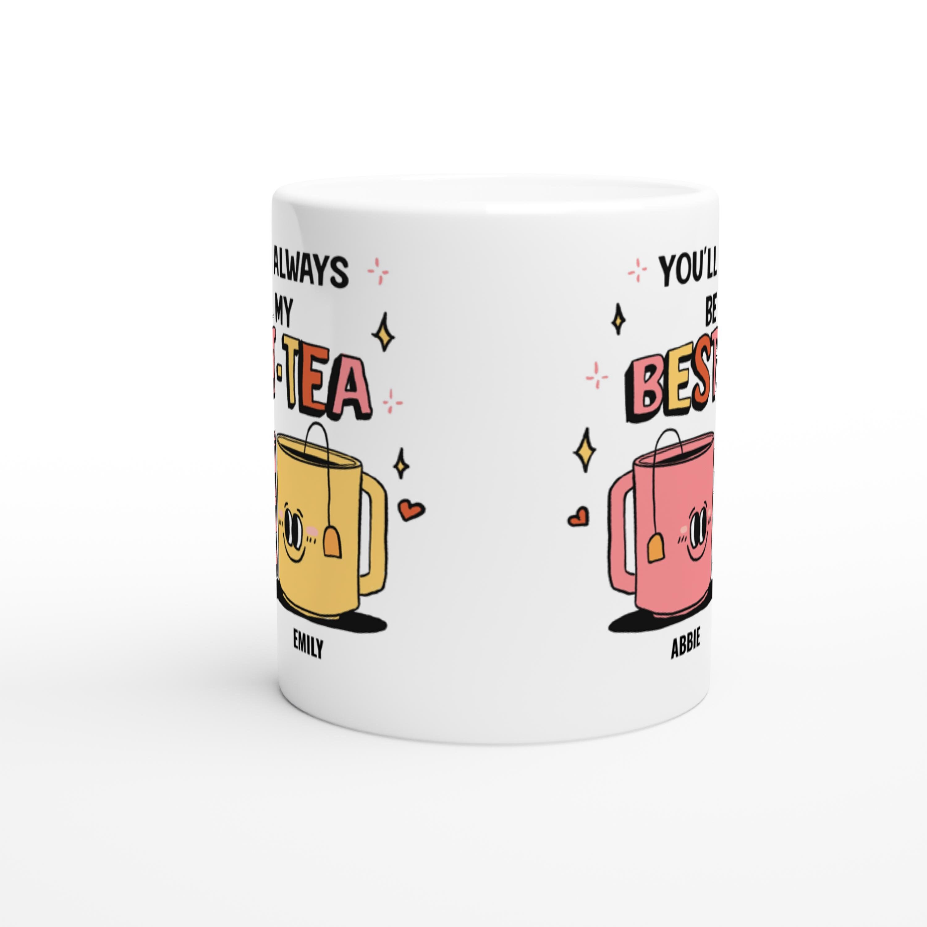 Custom Best Friend Mug Bestie Ceramic Cup Personalized Best - Etsy