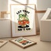 Retro Frog Poster, Funny Quote, Rude Bathroom Print, Frog Mushroom ...