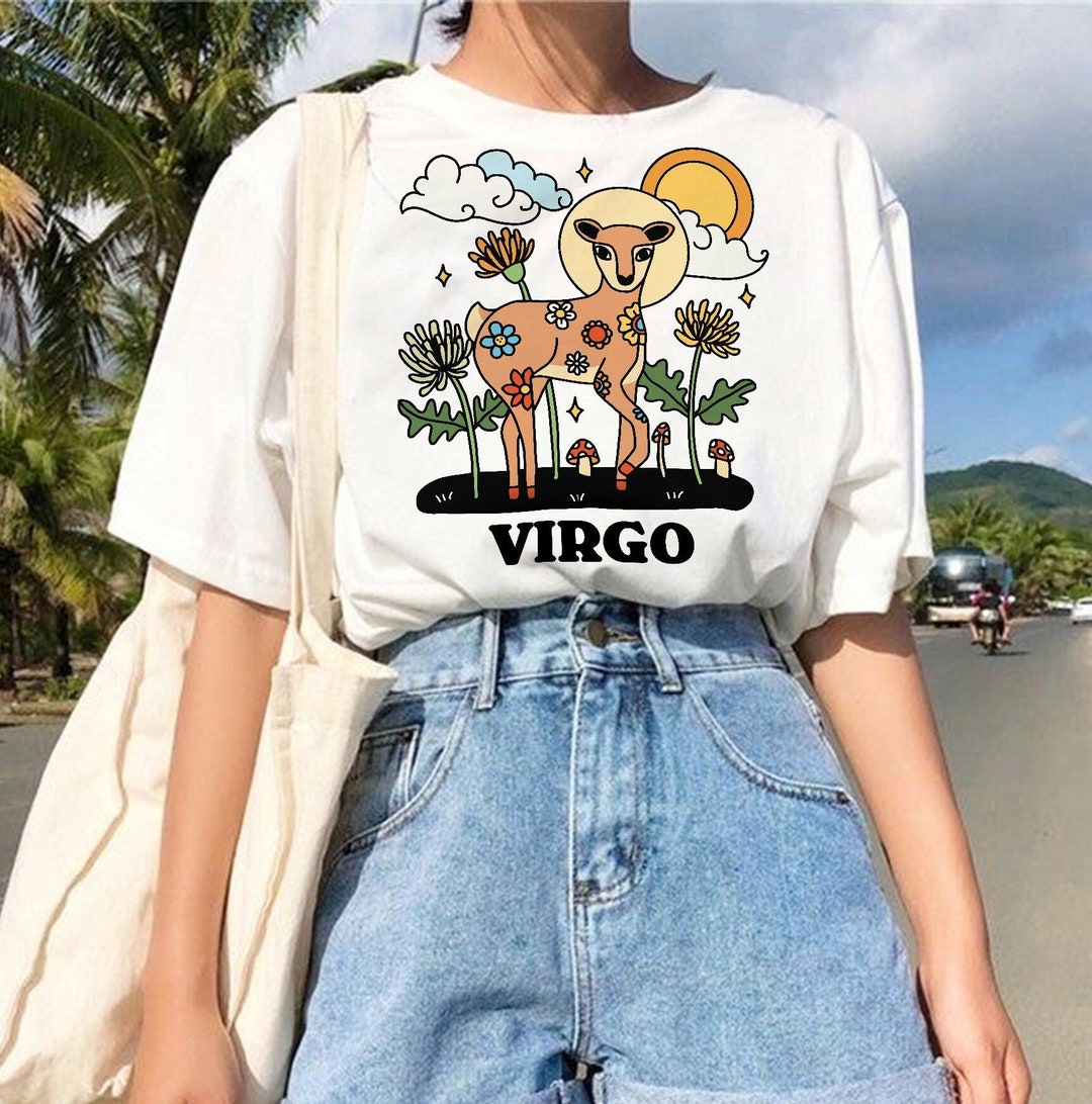 Virgo Zodiac Shirt Zodiac Sign Shirts Virgo Sign Tee Astrology
