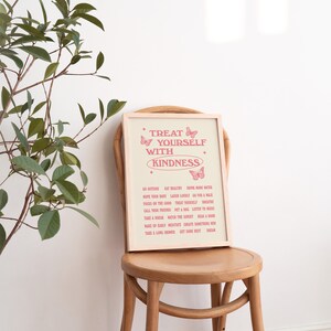 Affirmations Wall Print, Aesthetic Poster, Positive Affirmations ...