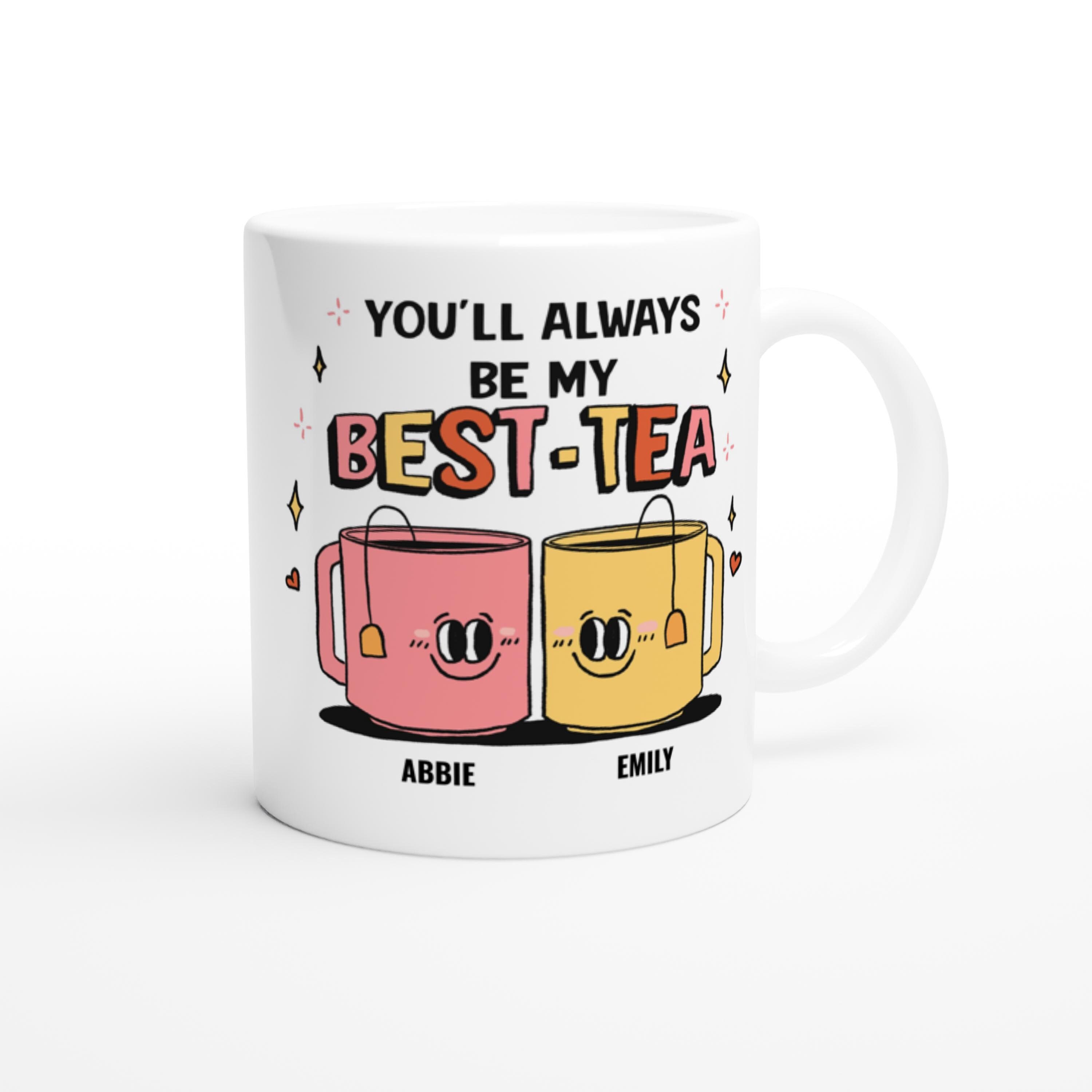 Custom Best Friend Mug Bestie Ceramic Cup Personalized Best - Etsy