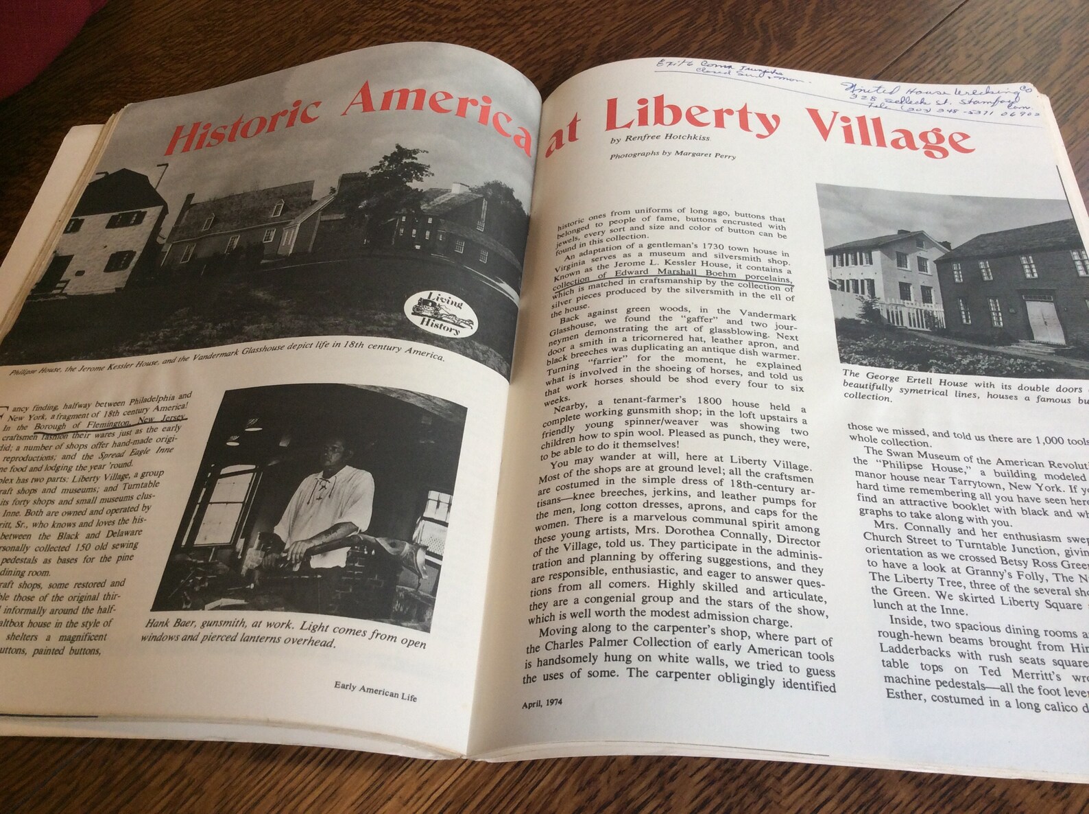Early American Life Vintage Magazine Abril de 1974 // Retro Colonial ...
