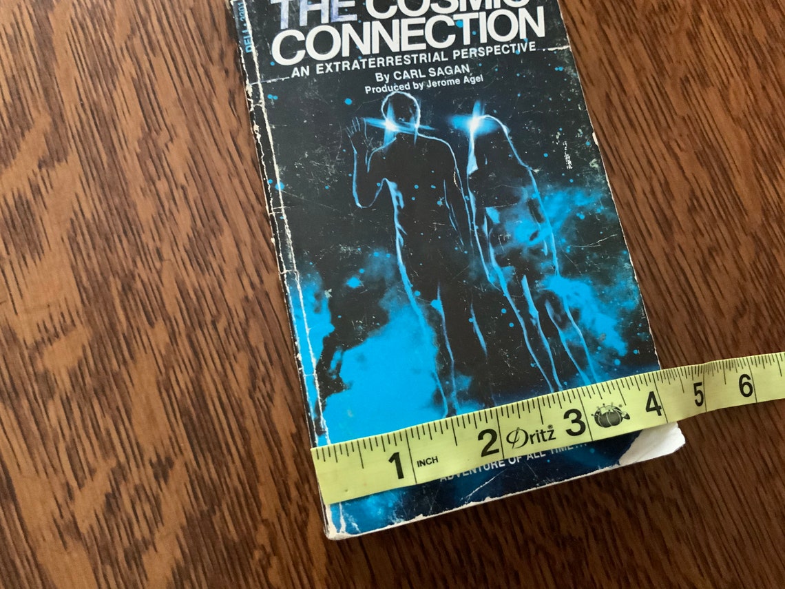 The Cosmic Connection by Carl Sagan 1975 Shabby Paperback With - Etsy