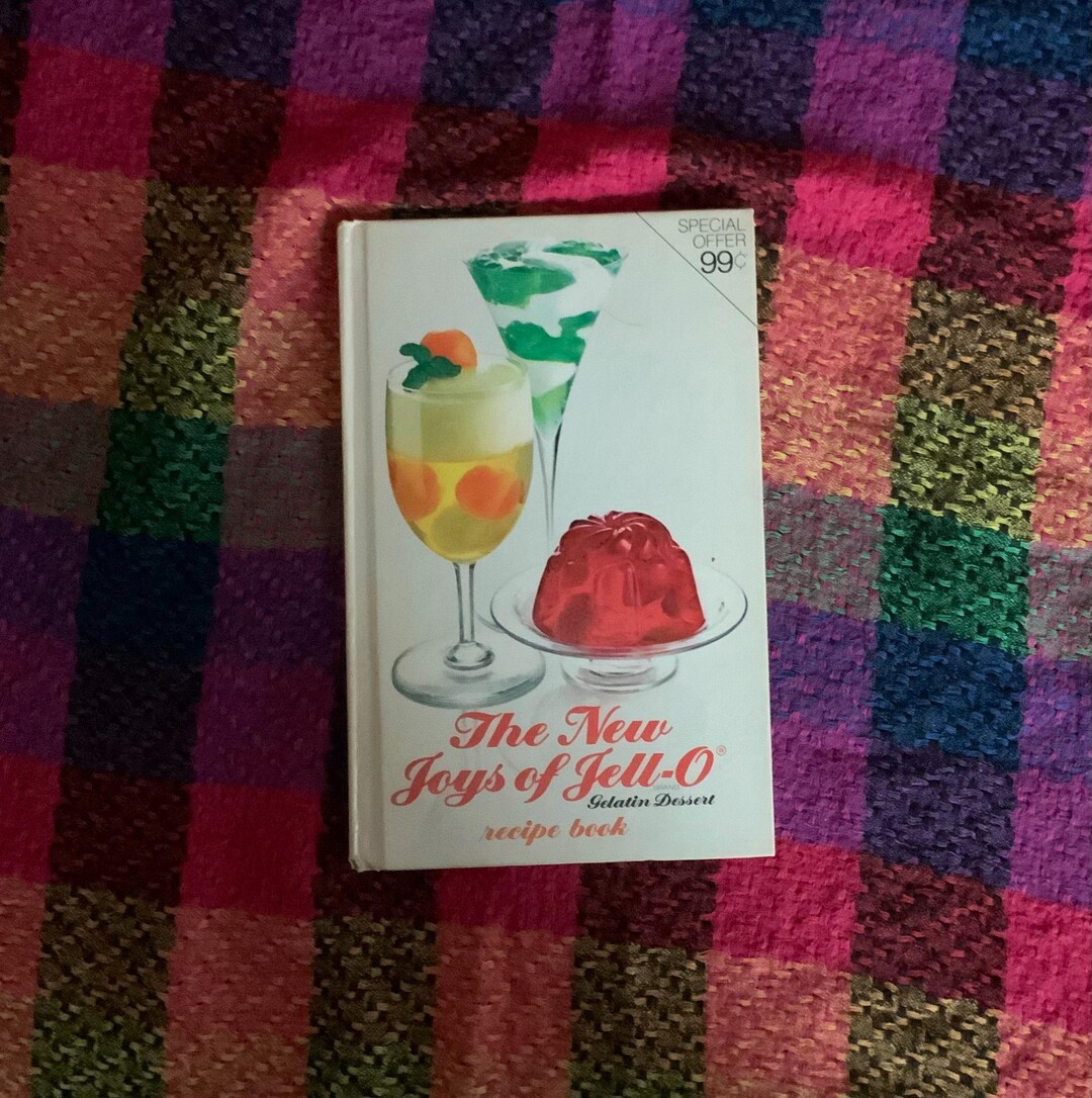 The New Joys of Jell-o Gelatin Dessert Recipe Book 1974 Retro 70s ...