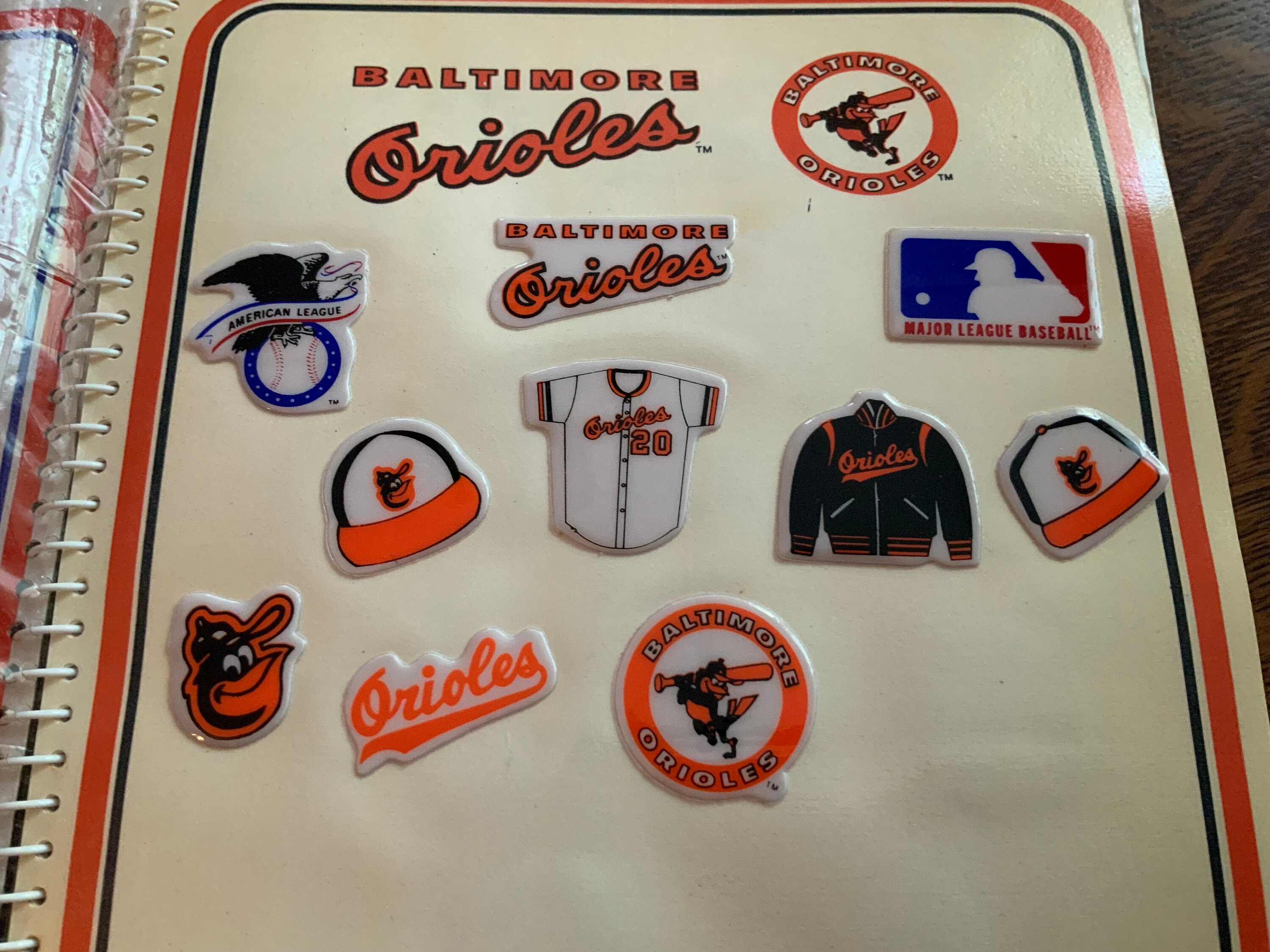 The Official American League Baseball Sticker Album 1983 Imperial Toy ...