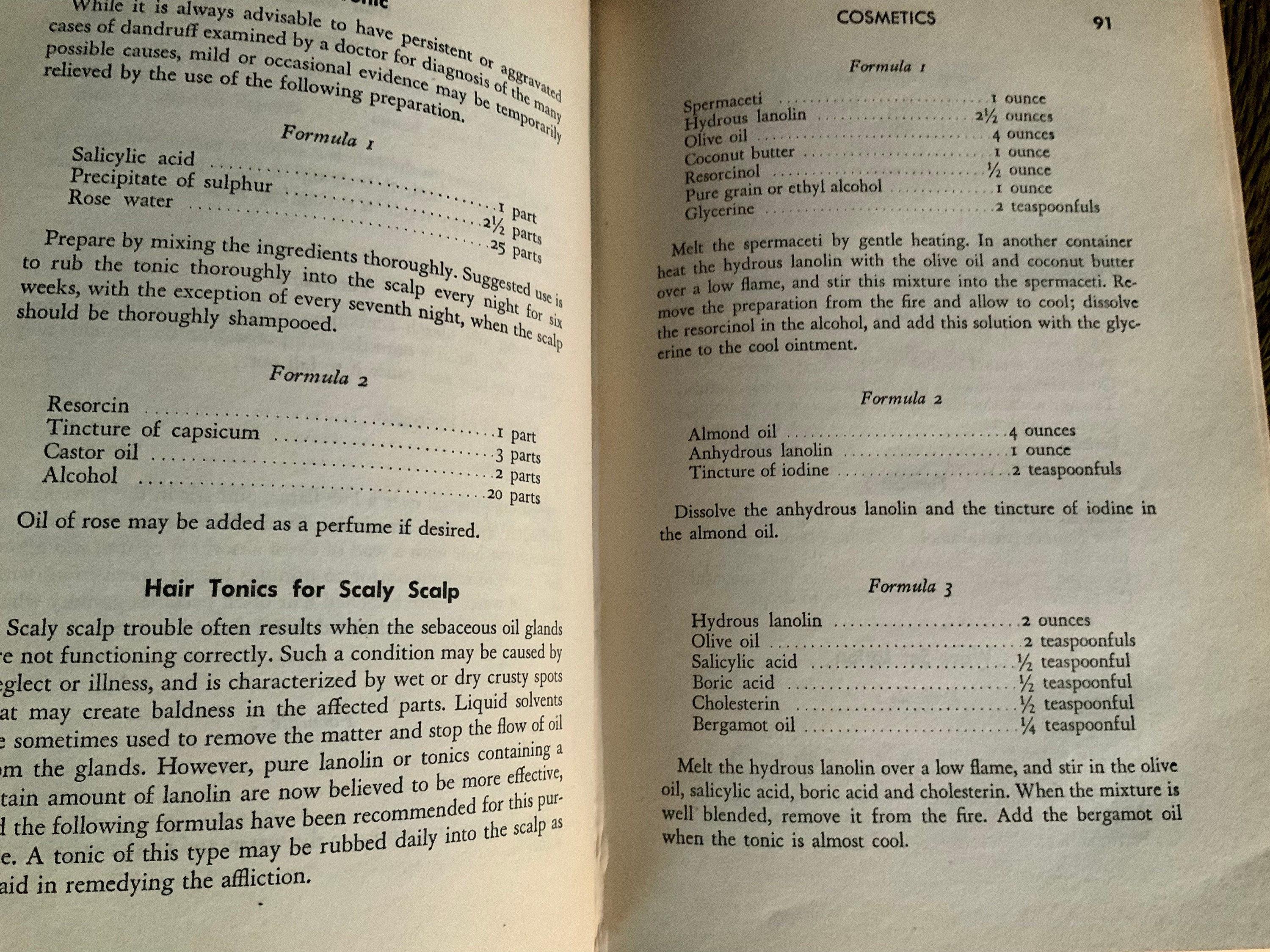 The Home Book of Money-saving Formulas 1946 Shabby Beige Hardcover W ...