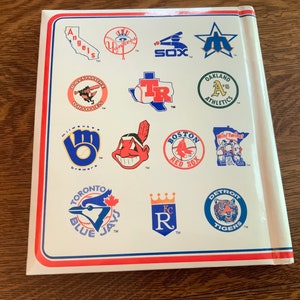The Official American League Baseball Sticker Album 1983 Imperial Toy ...