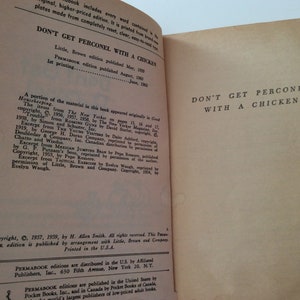 Dont Get Perconel With a Chicken by H. Allen Smith mis-spelling ...