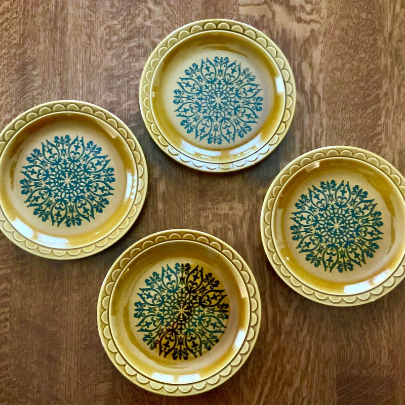 Mustard Dinner Plates - Etsy