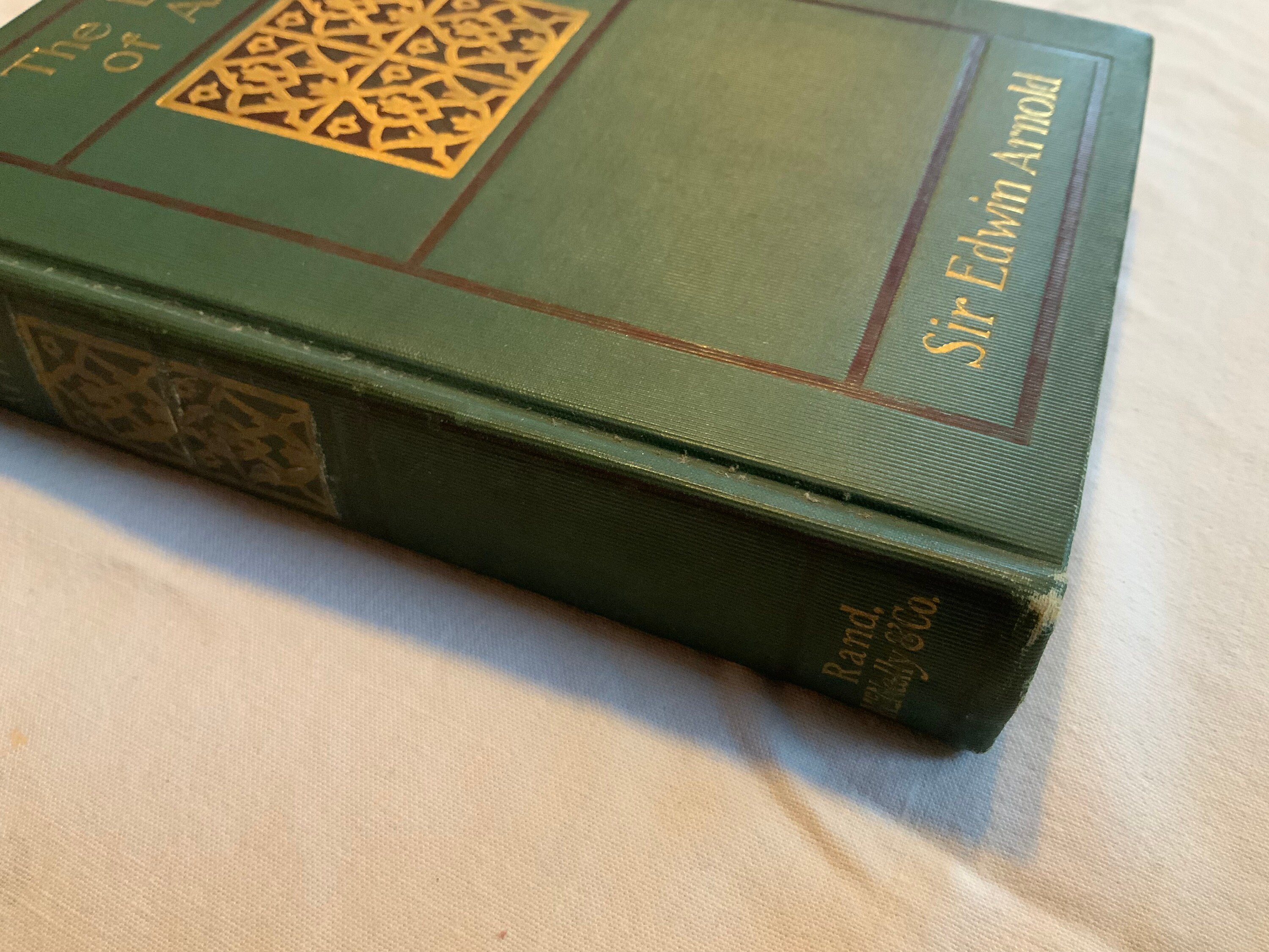 The Light of Asia by Sir Edwin Arnold 1890s or Early 1900s Gorgeous ...
