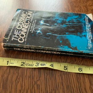 The Cosmic Connection by Carl Sagan 1975 Shabby Paperback With - Etsy