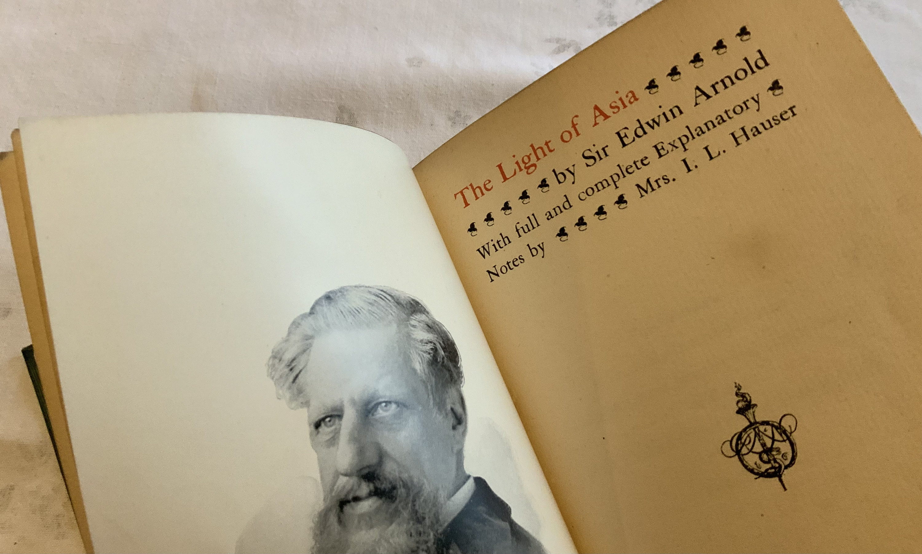 The Light of Asia by Sir Edwin Arnold 1890s or Early 1900s Gorgeous ...