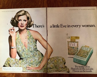 Eve Cigarette Ad - Etsy