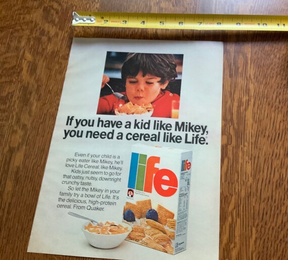 Life Cereal Box Kids