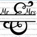 Split Monogram Svgs, Love SVG, Relationship Gifts, Relationship Cards ...