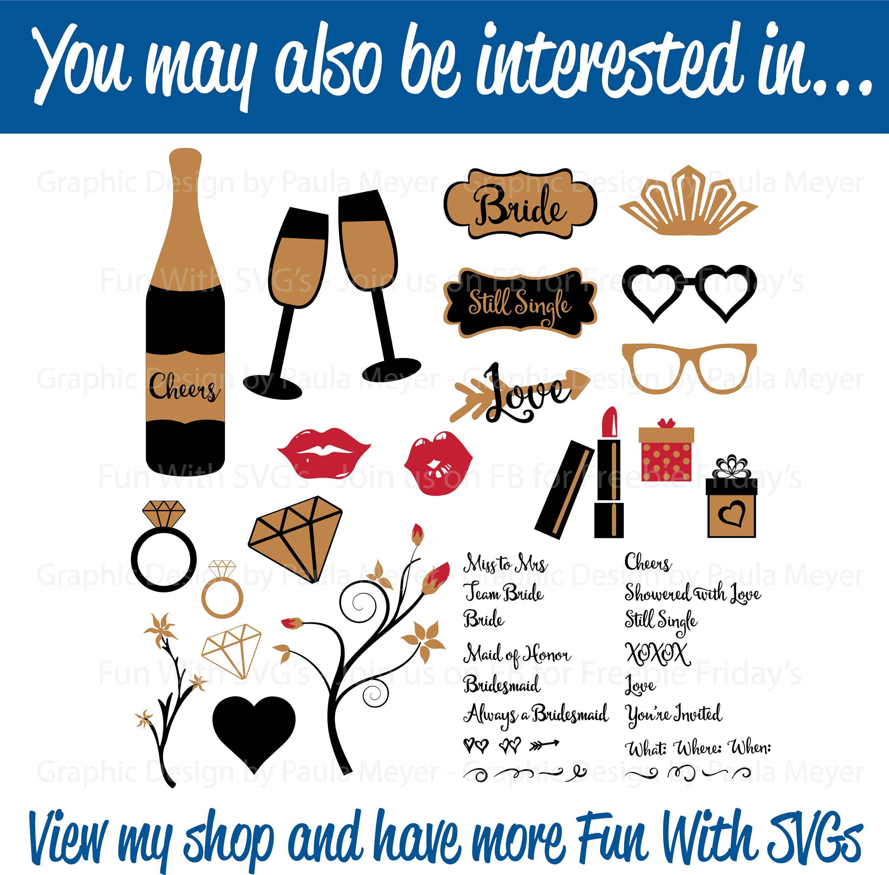 Split-Monogramm SVG, Spaß mit SVG Digitaldateien - bearbeiten, drucken ...