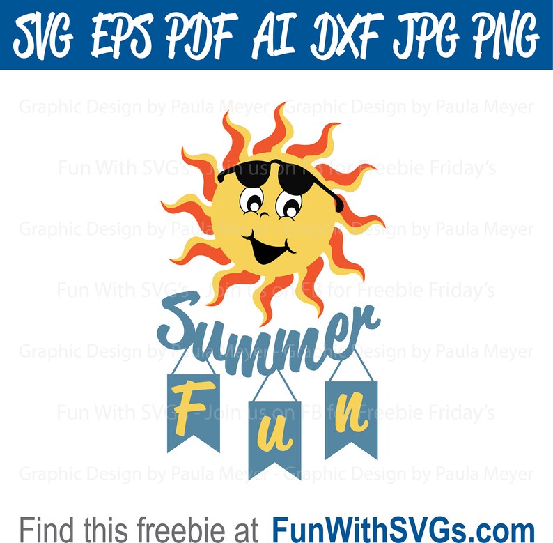 Summer Fun SVG Summer Summer SVG Digital File Fun With - Etsy Australia