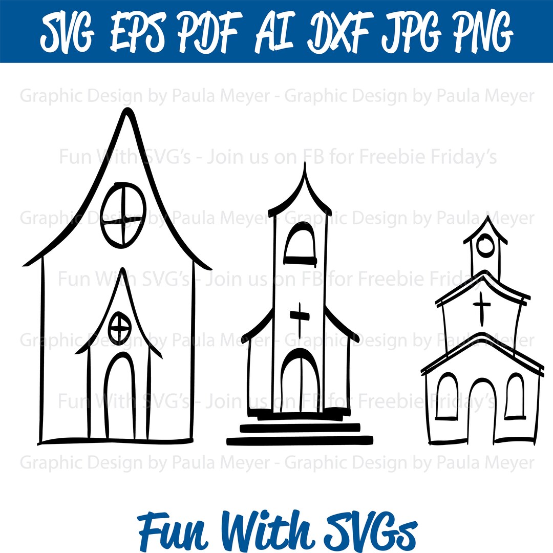 Church Svg, Christian Svg, Bible Svg, Faith Svg, Svg Designs, Printable ...