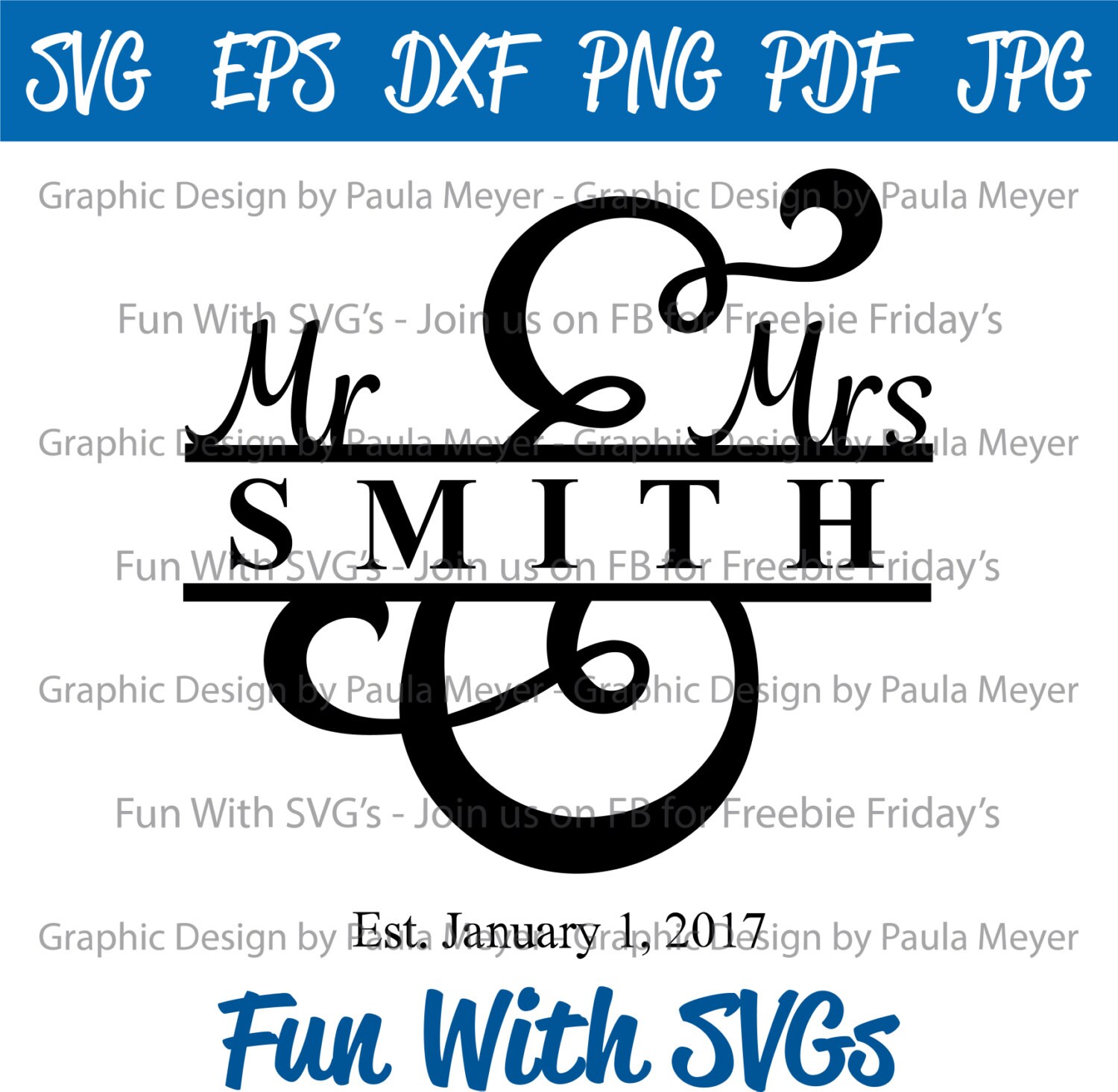 Split Monogram Svgs Love SVG Relationship Gifts - Etsy